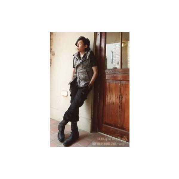 商品名：中古生写真(男性) ELEKITER ROUND 0/日野聡/全身・衣装黒・グレー・両手ポケット・顔左向き/ELEKITER ROUND 0 HEAVEN OF NOISE 2014 -絶頂- ブロマイド(C)生写真(男性)/音楽ユ...