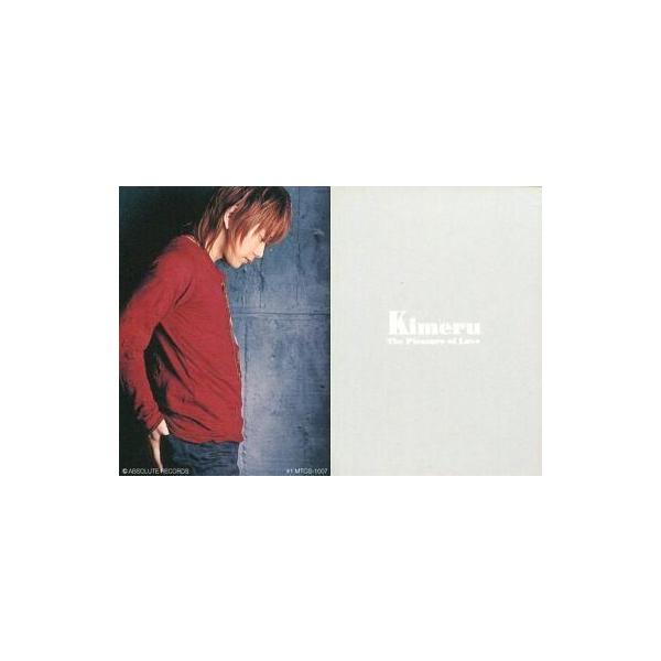 商品名：中古コレクションカード(男性) ♯1：kimeru/CD「The Pleasure of Love」封入トレカコレクションカード(男性)/CD「The Pleasure of Love」封入トレカused0130_tradingcard