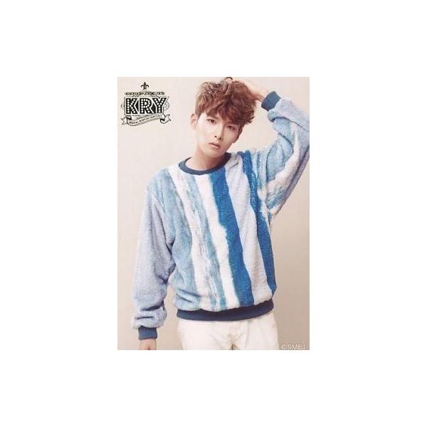 商品名：中古生写真(男性) SUPER JUNIOR/リョウク(RYEOWOOK)/膝上・衣装白・青・左手頭/SUPER JUNIOR-K.R.Y. SPECIAL WINTER CONCERT生写真(男性)/アイドル/SUPER JUNIOR