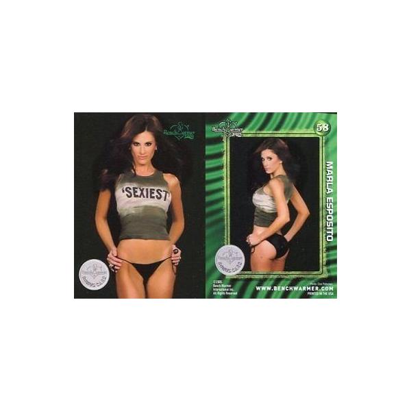 商品名：中古コレクションカード(女性) 58[Bonus Card]：MARLA ESPOSITO/Bonus Card/2005 Bench Warmer Series Oneコレクションカード(女性)/2005 Bench Warmer...