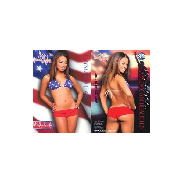 商品名：中古コレクションカード(女性) 93[American Beauties Card]：CRYSTAL COLAR/American Beauties Card/2005 Bench Warmer Series Oneコレクションカー...