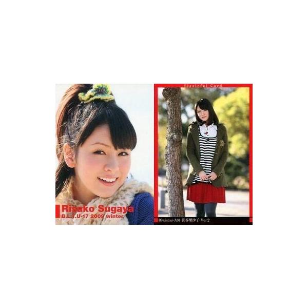 商品名：中古コレクションカード(ハロプロ) 09winter-A04：Berryz工房/菅谷梨沙子/B.L.T.U-17 2009 Winterコレクションカード(ハロプロ)/B.L.T.U-17 2009 winterused0130_t...