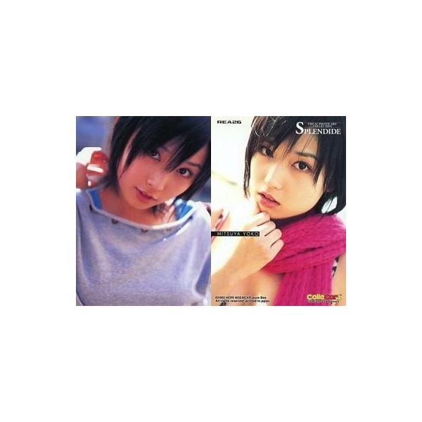 商品名：中古コレクションカード(女性) REA26[レギュラーカード]：三津谷葉子/レギュラーカード/VISUAL PHOTOCARD COLLECTION 三津谷葉子＆宮地真緒 SPLENDIDEコレクションカード(女性)/VISUAL ...