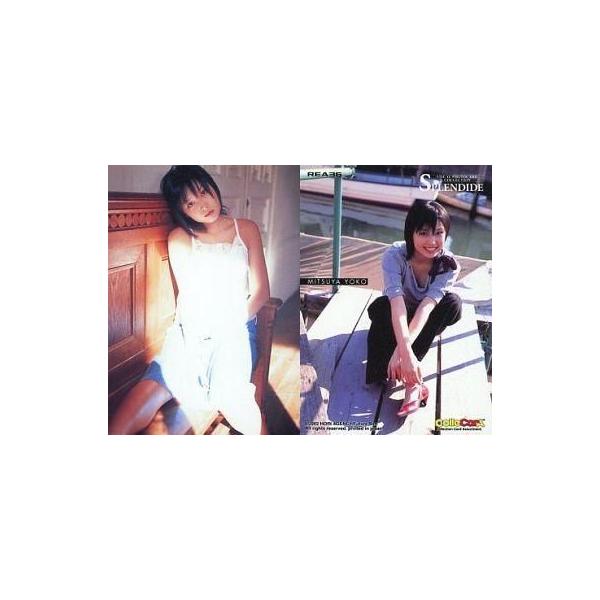商品名：中古コレクションカード(女性) REA36[レギュラーカード]：三津谷葉子/レギュラーカード/VISUAL PHOTOCARD COLLECTION 三津谷葉子＆宮地真緒 SPLENDIDEコレクションカード(女性)/VISUAL ...