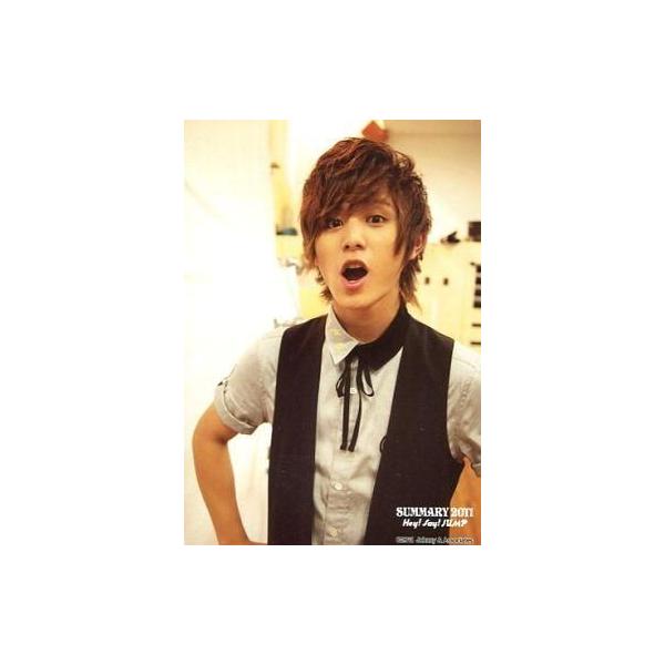 商品名：中古生写真(ジャニーズ) Hey! Say! JUMP/山田涼介/バストアップ・シャツグレー・ベスト黒・口開け/SUMMARY 2011 Hey! Say! JUMP生写真(ジャニーズ)/アイドル/Hey! Say! JUMP