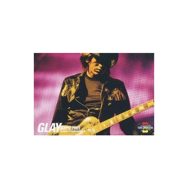 商品名：中古コレクションカード(男性) No.23：GLAY/TAKURO/GLAY EXPO 2001 GLOBAL COMMUNICATION トレーディングカードコレクションカード(男性)/GLAY EXPO 2001 GLOBAL ...
