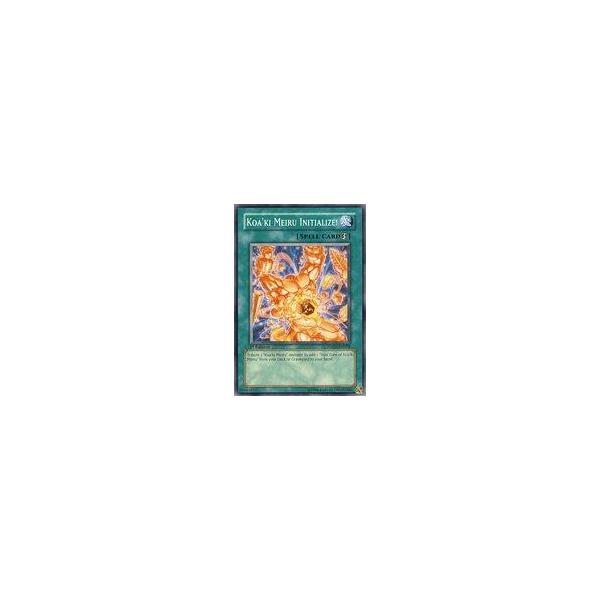 商品名：中古遊戯王 TSHD-EN058[N]：Koa’ki Meiru Initialize!/鋼核初期化遊戯王/N/魔法/英語版/The Shining Darkness分類：魔法/レア度：Nシリーズ：英語版/The Shining D...