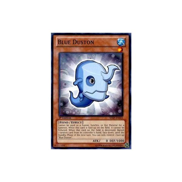 商品名：中古遊戯王 SHSP-EN045[N]：Blue Duston/ブルー・ダストン遊戯王/N/効果モンスター/英語版/Shadow Specters分類：効果モンスター/レア度：Nシリーズ：英語版/Shadow Spectersuse...