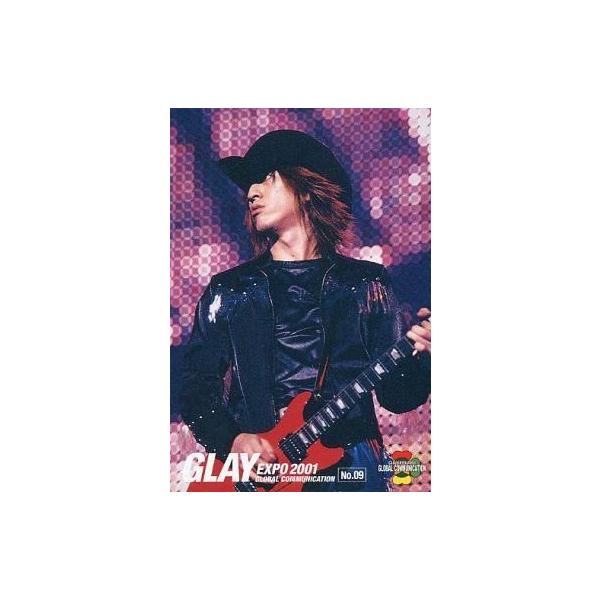 商品名：中古コレクションカード(男性) No.09：GLAY/TAKURO/GLAY EXPO 2001 GLOBAL COMMUNICATION トレーディングカードコレクションカード(男性)/GLAY EXPO 2001 GLOBAL ...