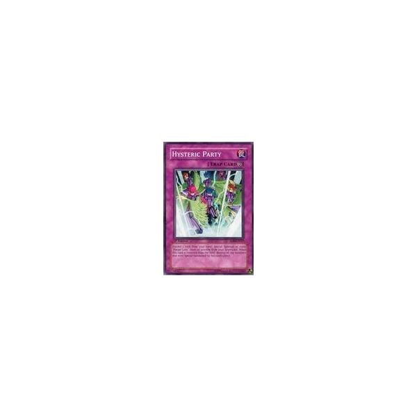 商品名：中古遊戯王 SD8-EN027[N]：Hysteric Party/ヒステリック・パーティー遊戯王/N/罠/英語版/Structure Deck：Lord of the Storm分類：罠/レア度：Nシリーズ：英語版/Structu...