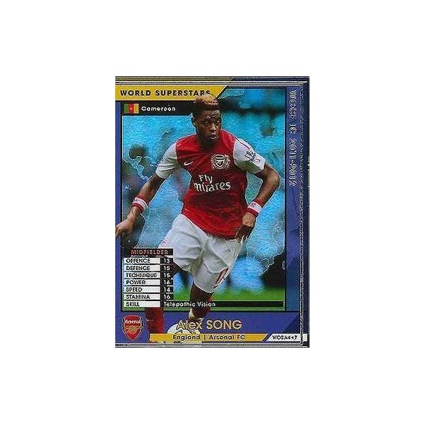 商品名：中古WCCF WOS A4/7[WORLD SUPERSTARS]：アレックス・ソングWCCF/WORLD SUPERSTARS/MF/2011-2012 Ver.2.0分類：MF/レア度：WORLD SUPERSTARSシリーズ：...