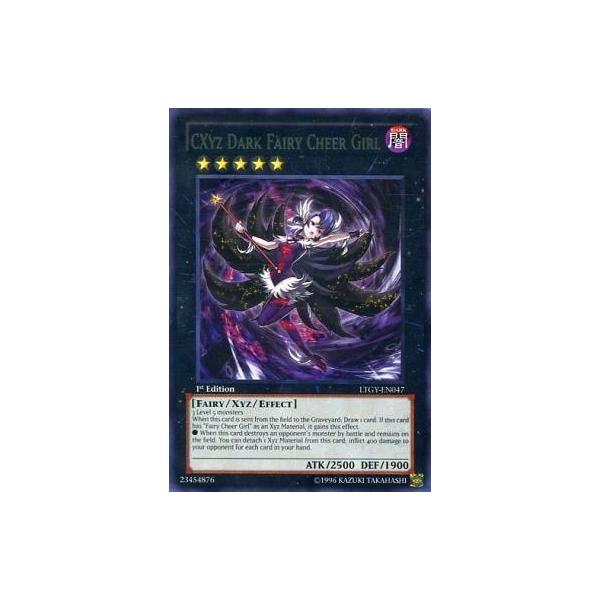 商品名：中古遊戯王 LTGY-EN047[R]：CXyz Dark Fairy Cheer Girl/CX ダーク・フェアリー・チア・ガール遊戯王/R/エクシーズモンスター/英語版/Lord of the Tachyon Galaxy分類：...
