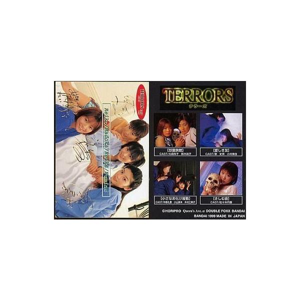 商品名：中古コレクションカード(女性) TERRORS CAST/金箔押しサイン入り/「TERRORS」特典コレクションカード(女性)/TERRORS 特典used0130_tradingcard