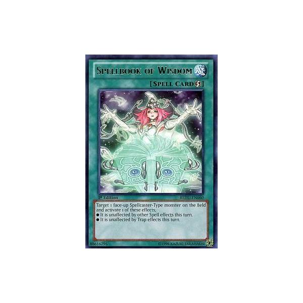 商品名：中古遊戯王 REDU-EN060[R]：Spellbook of Wisdom/トーラの魔導書遊戯王/R/魔法/英語版/Return of the Duelist分類：魔法/レア度：Rシリーズ：英語版/Return of the D...