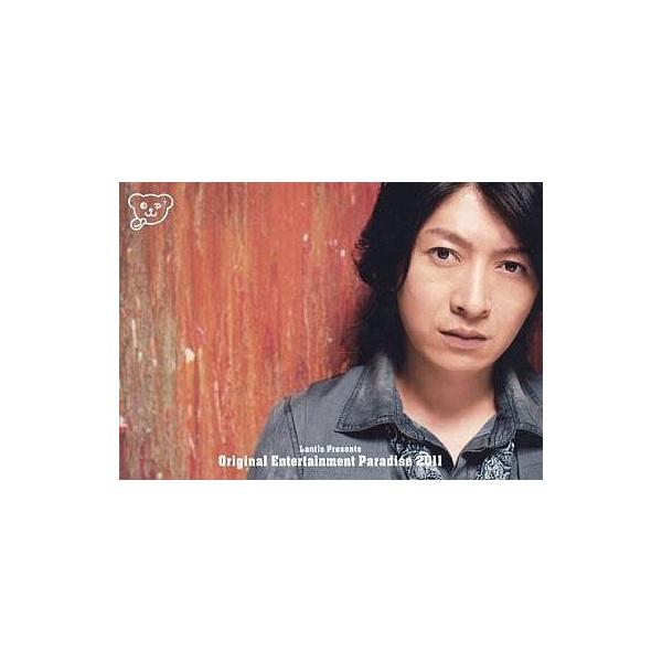 商品名：中古生写真(男性) 小野大輔/横型・バストアップ・衣装グレー・背景赤・左手頭/おれパラ Original Entertainment Paradise 2011〜常・照・継・光〜生写真(男性)/声優