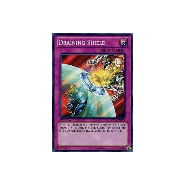 商品名：中古遊戯王 LCYW-EN294[N]：Draining Shield/ドレインシールド遊戯王/N/罠/英語版/Legendary Collection 3：Yugi’s World Mega Pack分類：罠/レア度：Nシリーズ：...