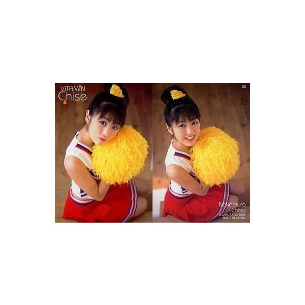 商品名：中古コレクションカード(女性) 05[レギュラーカード]：中村知世/レギュラーカード/Vitamine CHISEコレクションカード(女性)/Vitamine CHISEレア度：レギュラーカードレア度：レギュラーカード used01...