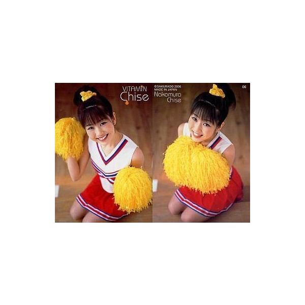 商品名：中古コレクションカード(女性) 06[レギュラーカード]：中村知世/レギュラーカード/Vitamine CHISEコレクションカード(女性)/Vitamine CHISEレア度：レギュラーカードレア度：レギュラーカード used01...