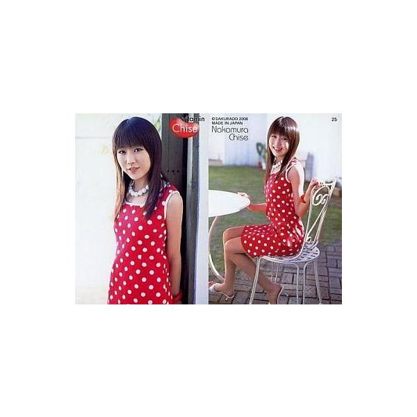 商品名：中古コレクションカード(女性) 25 ： 中村知世/レギュラーカード/Vitamine CHISEコレクションカード(女性)/Vitamine CHISEレア度：レギュラーカード used0130_tradingcard
