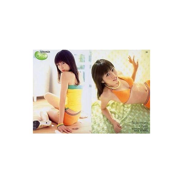 商品名：中古コレクションカード(女性) 51[レギュラーカード]：中村知世/レギュラーカード/Vitamine CHISEコレクションカード(女性)/Vitamine CHISEレア度：レギュラーカードレア度：レギュラーカード used01...