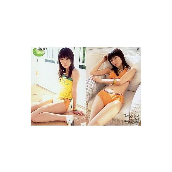 商品名：中古コレクションカード(女性) 54[レギュラーカード]：中村知世/レギュラーカード/Vitamine CHISEコレクションカード(女性)/Vitamine CHISEレア度：レギュラーカードレア度：レギュラーカード used01...