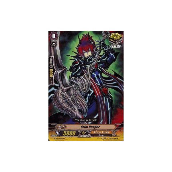 商品名：中古ヴァンガード BT04/050EN[C]：Grim Reaper/グリム・リーパーヴァンガード/英語版/C/シャドウパラディン/BT第4弾 Eclipse of Illusionary Shadows[虚影神蝕]分類：トリガーユ...