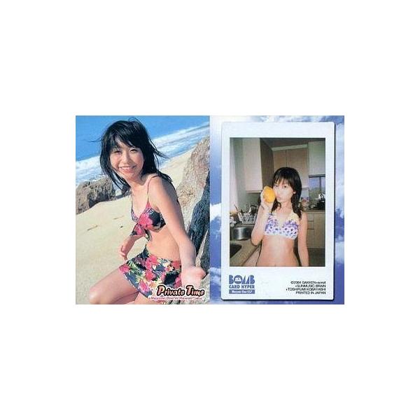 商品名：中古コレクションカード(女性) 057[レギュラーカード]：小野真弓/レギュラーカード/BOMB CARD HYPER 小野真弓 ファーストトレーディングカード Private Timeコレクションカード(女性)/BOMB CARD...