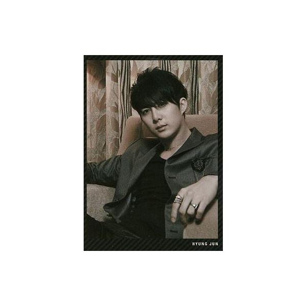 商品名：中古コレクションカード(男性) HyungJun(マンネ)/黒ジャケット/SS501トレカコレクションカード(男性)/SS501トレカused0130_tradingcard