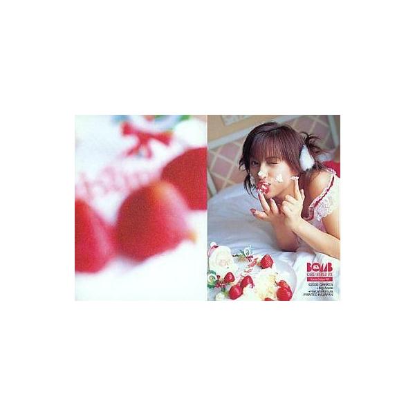 商品名：中古コレクションカード(女性) 009[レギュラーカード]：仲根かすみ/レギュラーカード/BOMB CARD HYER DXコレクションカード(女性)/仲根かすみ BOMB CARD HYER DXレア度：レギュラーカードレア度：レ...