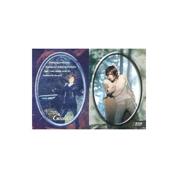 商品名：中古コレクションカード(男性) 028：Gackt/Shooting for P.V from L.A.-1/Gackt TRADING CARDSコレクションカード(男性)/Gackt TRADING CARDSused0130_...