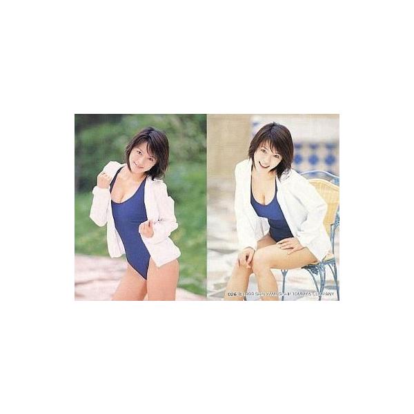 商品名：中古コレクションカード(女性) 026[レギュラーカード]：釈由美子/レギュラーカード/SHIN YAMAGISHI TRADING PHOTO CARD COLLECTION 釈由美子コレクションカード(女性)/SHIN YAMA...