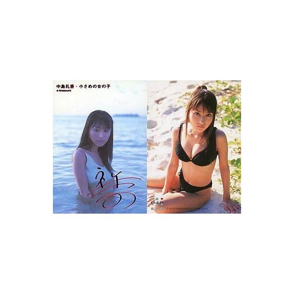 商品名：中古コレクションカード(女性) No.048[箔押しカード(赤)]：中島礼香/箔押しカード(赤)/中島礼香 E-TREASUREコレクションカード(女性)/中島礼香 E-TREASUREレア度：箔押しカード(赤)レア度：箔押しカード...