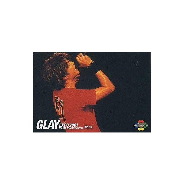 商品名：中古コレクションカード(男性) No.10：TERU/GLAY EXPO 2001 GLOBAL COMMUNICATION トレーディングカードコレクションカード(男性)/GLAY EXPO 2001 GLOBAL COMMUNI...