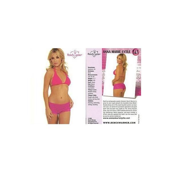 商品名：中古コレクションカード(女性) 141[Basic Set]：ANNA MARIE LYTLEコレクションカード(女性)/Bench Warmer 2003 SERIES 2レア度：Basic Setレア度：Basic Set us...