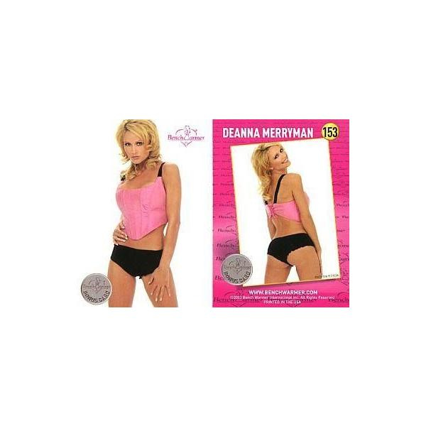 商品名：中古コレクションカード(女性) 153[Basic Set(BONUS CARD)]：DEANNA MERRYMANコレクションカード(女性)/Bench Warmer 2003 SERIES 2レア度：Basic Set(BONU...