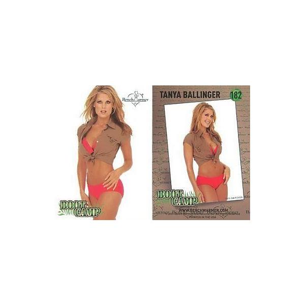 商品名：中古コレクションカード(女性) 182[Basic Set(BOOT CAMP)]：TANYA BALLINGERコレクションカード(女性)/Bench Warmer 2003 SERIES 2レア度：Basic Set(BOOT ...
