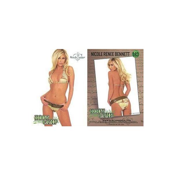 商品名：中古コレクションカード(女性) 183[Basic Set(BOOT CAMP)]：NICOLE RENEE BENNETTコレクションカード(女性)/Bench Warmer 2003 SERIES 2レア度：Basic Set(...