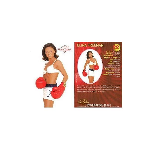 商品名：中古コレクションカード(女性) 22[Basic Set]：ELINA FREEMANコレクションカード(女性)/Bench Warmer 2002レア度：Basic Setレア度：Basic Set used0130_tradin...