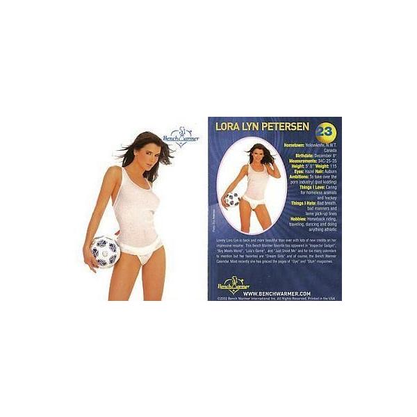 商品名：中古コレクションカード(女性) 23[Basic Set]：LORA LYN PETERSONコレクションカード(女性)/Bench Warmer 2002レア度：Basic Setレア度：Basic Set used0130_tr...