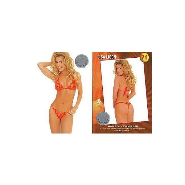 商品名：中古コレクションカード(女性) 71[Basic Set(BONUS CARD)]：LISA LIGONコレクションカード(女性)/Bench Warmer 2002レア度：Basic Set(BONUS CARD)レア度：Basi...