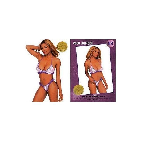 商品名：中古コレクションカード(女性) 83[Basic Set(REPLAY CARD)]：COCO JOHNSENコレクションカード(女性)/Bench Warmer 2002レア度：Basic Set(REPLAY CARD)レア度：...