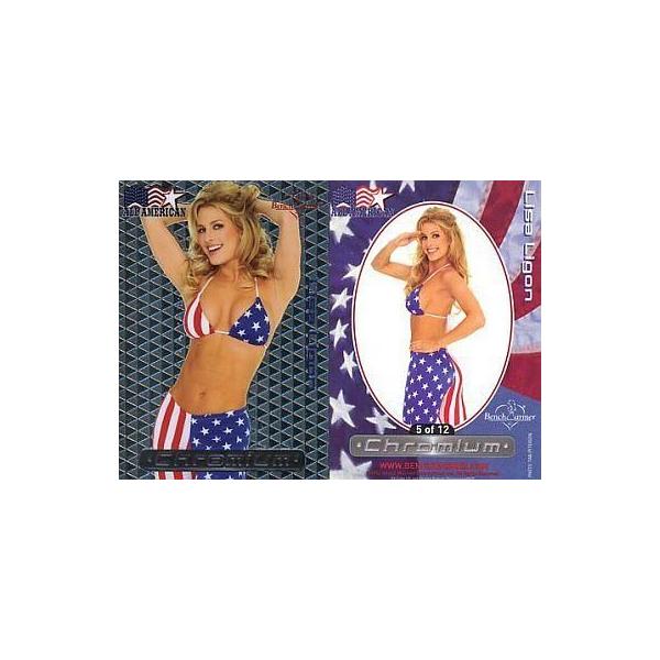 商品名：中古コレクションカード(女性) 5 of 12 ： Lisa Ligonコレクションカード(女性)/Bench Warmer 2002レア度：Different“All American”USA Chromium used0130_...