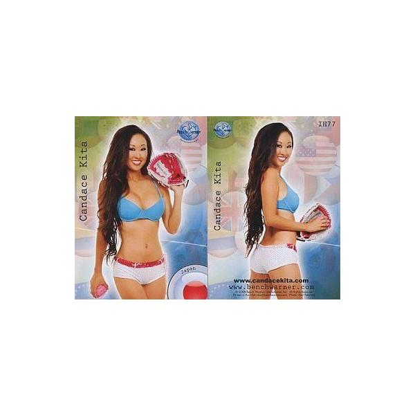 商品名：中古コレクションカード(女性) IH77[All American USA]：Candace Kitaコレクションカード(女性)/Bench Warmer 2008 Limitedレア度：All American USAレア度：Al...