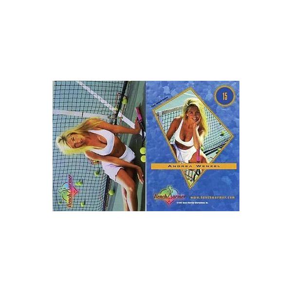 商品名：中古コレクションカード(女性) 15 ： ANDREA WENZELコレクションカード(女性)/Bench Warmer ’97レア度：Basic Set used0130_tradingcard
