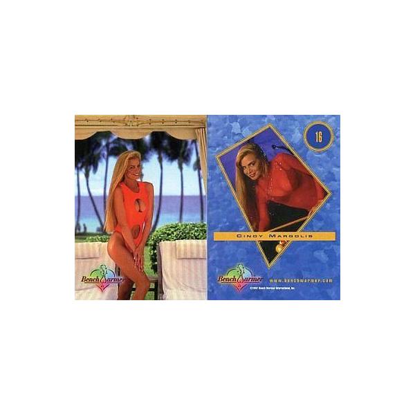 商品名：中古コレクションカード(女性) 16[Basic Set]：CINDY MARGOLISコレクションカード(女性)/Bench Warmer ’97レア度：Basic Setレア度：Basic Set used0130_tradin...