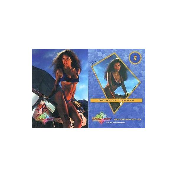 商品名：中古コレクションカード(女性) 22[Basic Set]：MICHELLE THOMASコレクションカード(女性)/Bench Warmer ’97レア度：Basic Setレア度：Basic Set used0130_tradi...