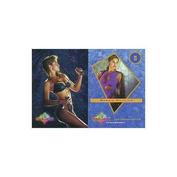 商品名：中古コレクションカード(女性) 23 ： BOBBIE PHILLIPSコレクションカード(女性)/Bench Warmer ’97レア度：Basic Set used0130_tradingcard