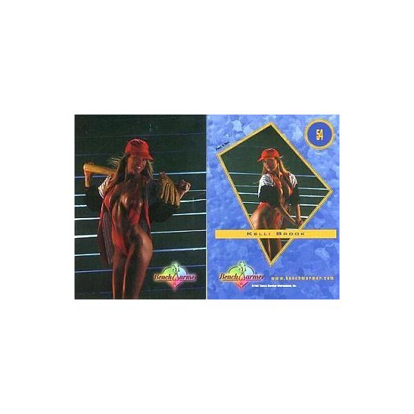 商品名：中古コレクションカード(女性) 54 ： KELLI BROOKコレクションカード(女性)/Bench Warmer ’97レア度：Basic Set used0130_tradingcard