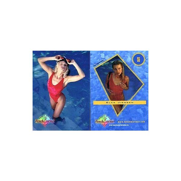 商品名：中古コレクションカード(女性) 55[Basic Set]：ELKE JEINSENコレクションカード(女性)/Bench Warmer ’97レア度：Basic Setレア度：Basic Set used0130_tradingcard