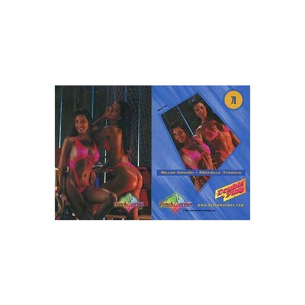 商品名：中古コレクションカード(女性) 79 ： BILLEE INGLISH・MICHELLE THOMASコレクションカード(女性)/Bench Warmer ’97レア度：Basic Set(Double Play) used0130...